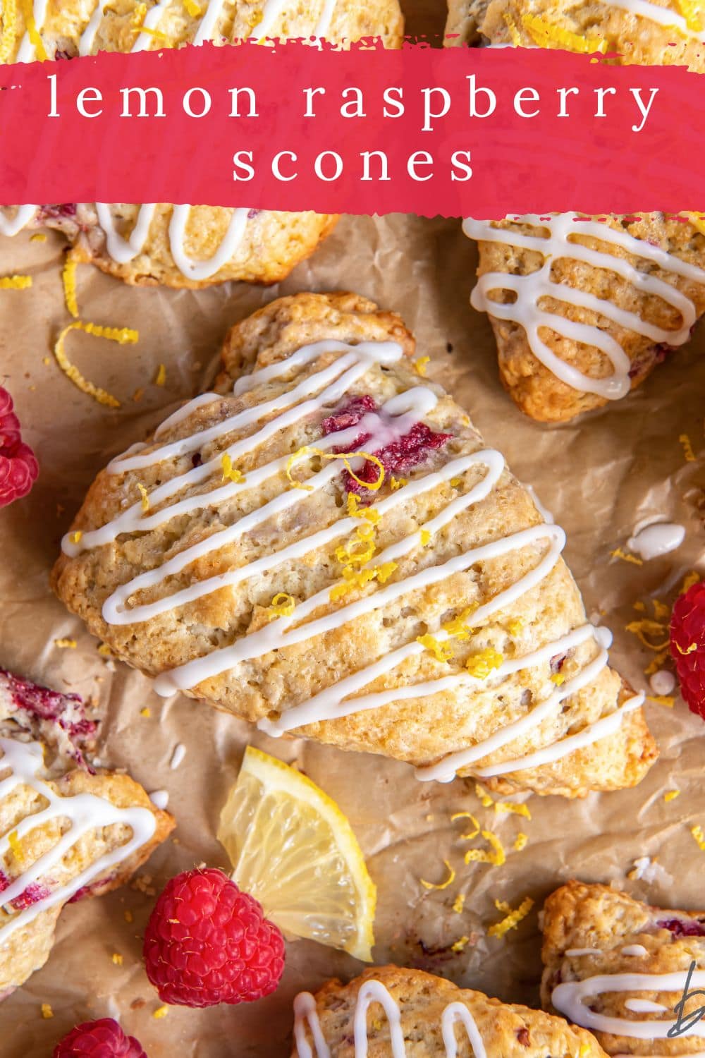 Easy Lemon Raspberry Scones – If You Give a Blonde a Kitchen