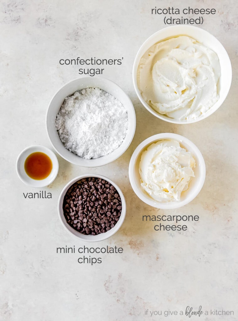 Best Cannoli Dip with Mascarpone