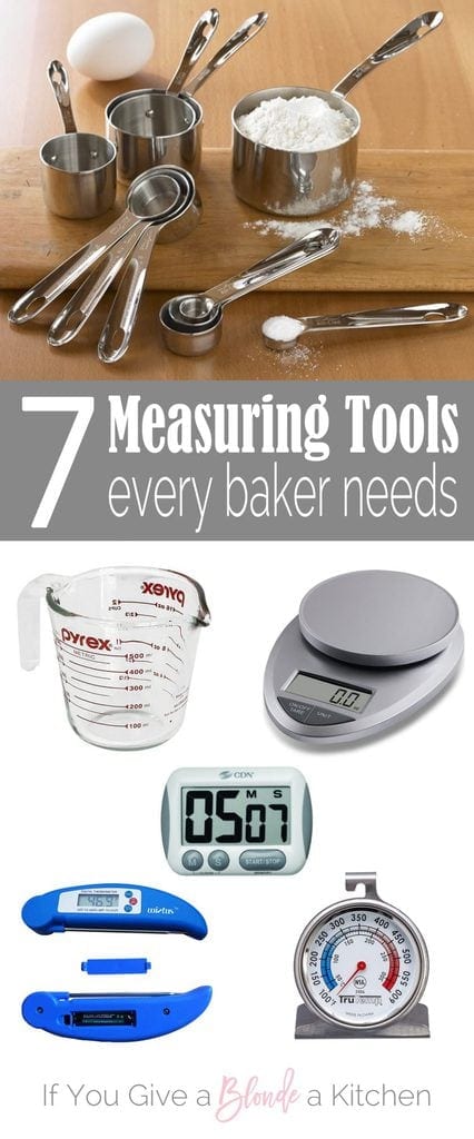Seven Essential Baking Tools for Measurement