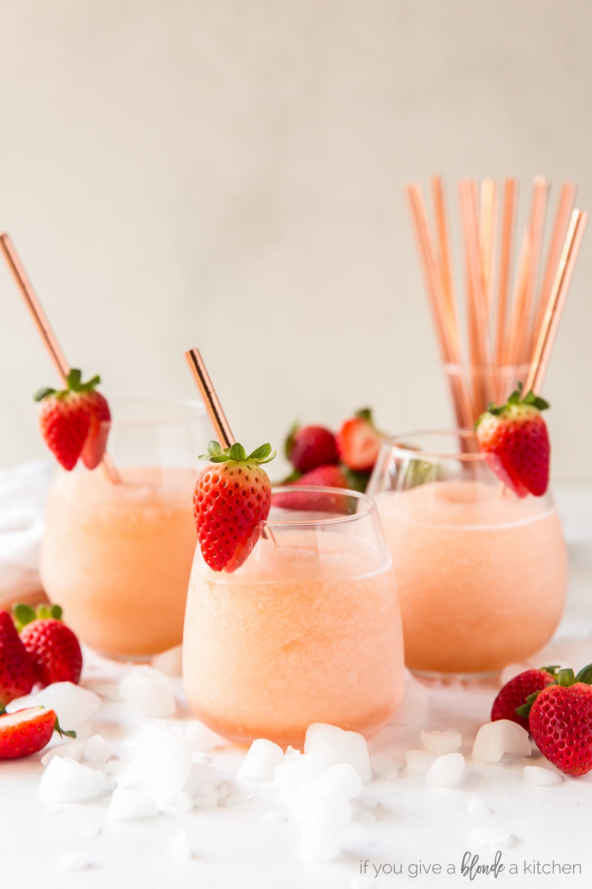 Frosé aka Frozen Rosé – If You Give a Blonde a Kitchen