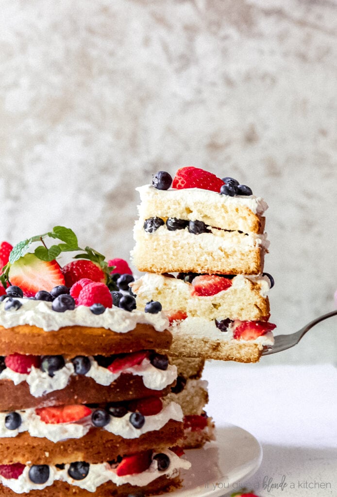 Triple Berry Layer Cake – If You Give a Blonde a Kitchen