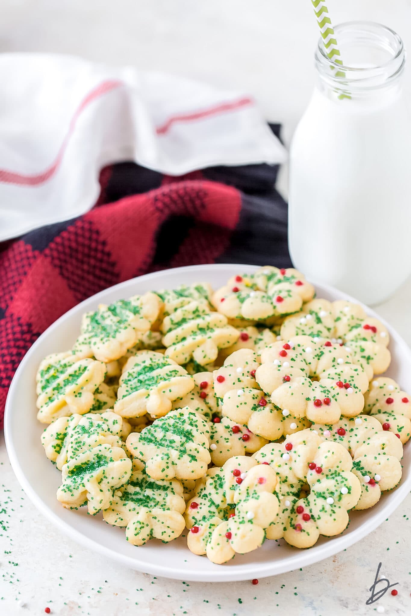 Almond Spritz Cookies – If You Give a Blonde a Kitchen