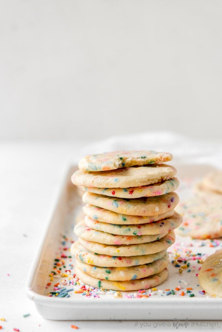 Sprinkle Sugar Cookies (soft and chewy) – If You Give a Blonde a Kitchen