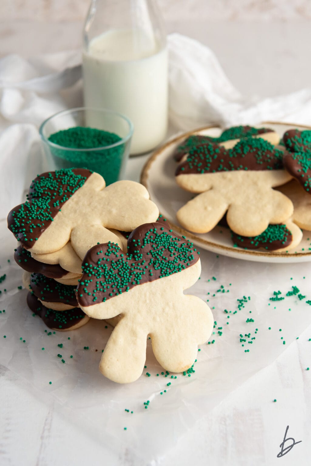 Shamrock Cookies – If You Give a Blonde a Kitchen