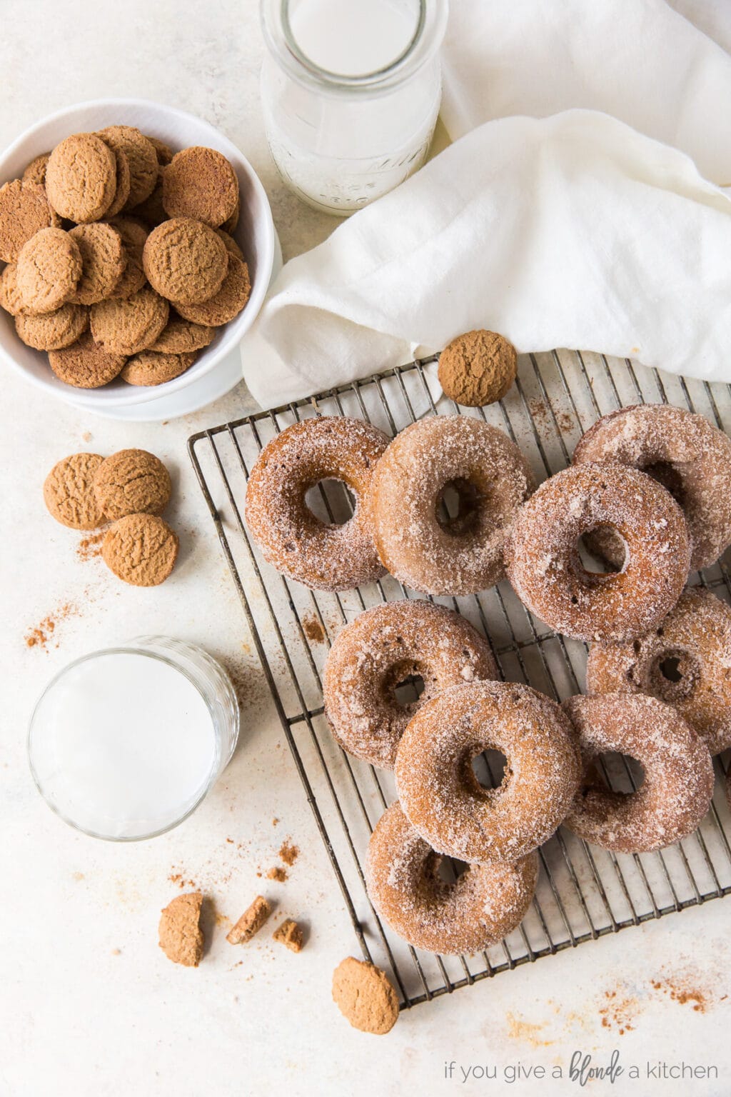 Gingerbread Donuts – If You Give a Blonde a Kitchen