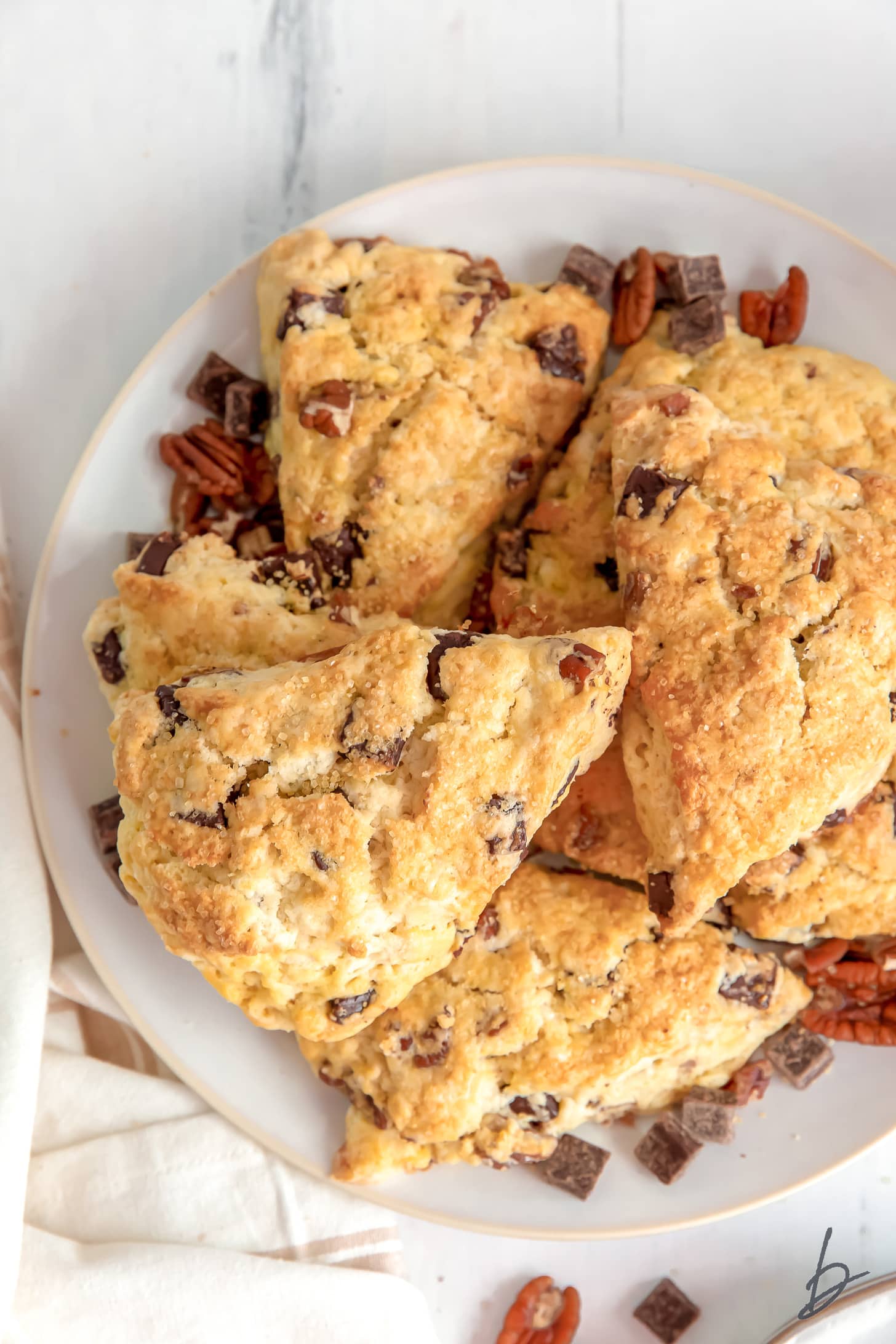 Chocolate Pecan Scones – If You Give a Blonde a Kitchen