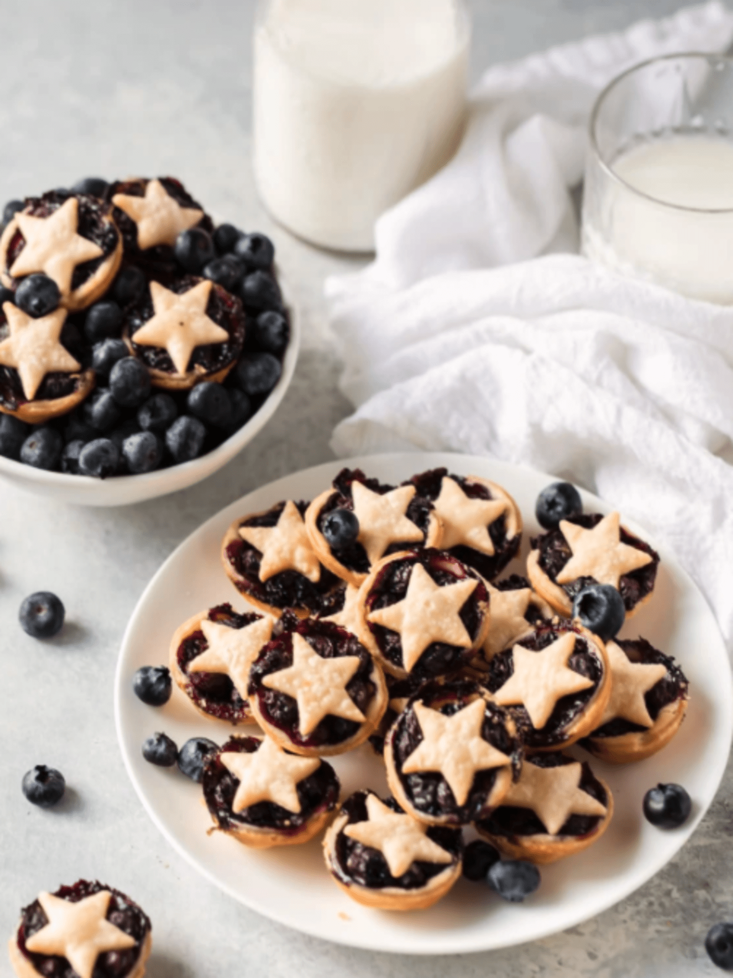 Mini Blueberry Pies in Muffin Tins – If You Give a Blonde a Kitchen
