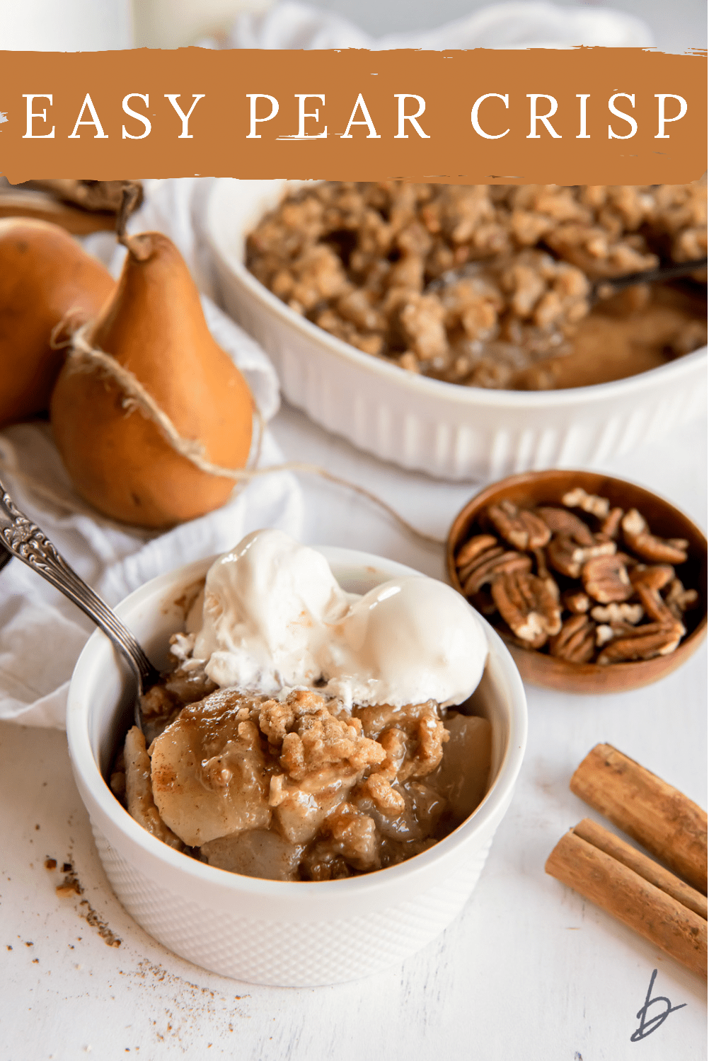 Best Pear Crisp with Oats – If You Give a Blonde a Kitchen