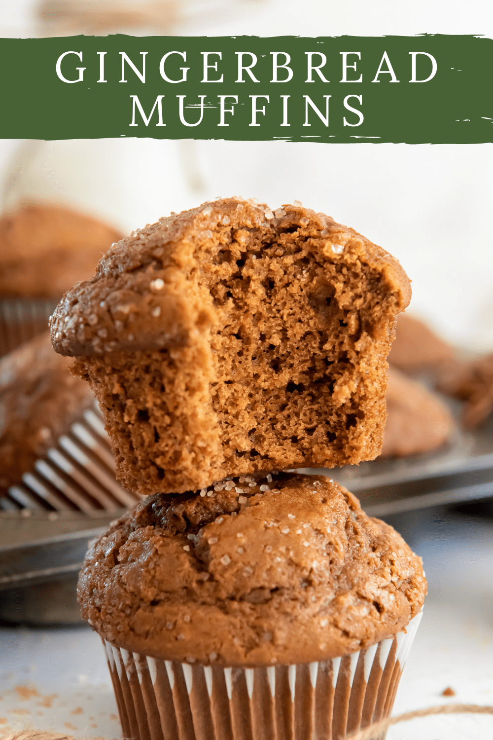 Gingerbread Muffins (ready in under 30 minutes)