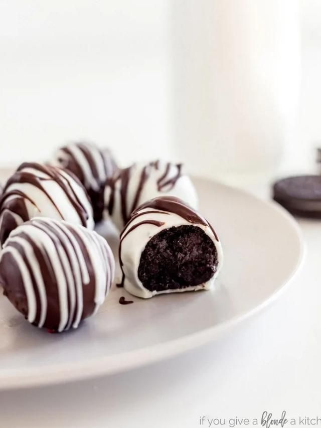 Oreo Truffles Recipe with Cream Cheese