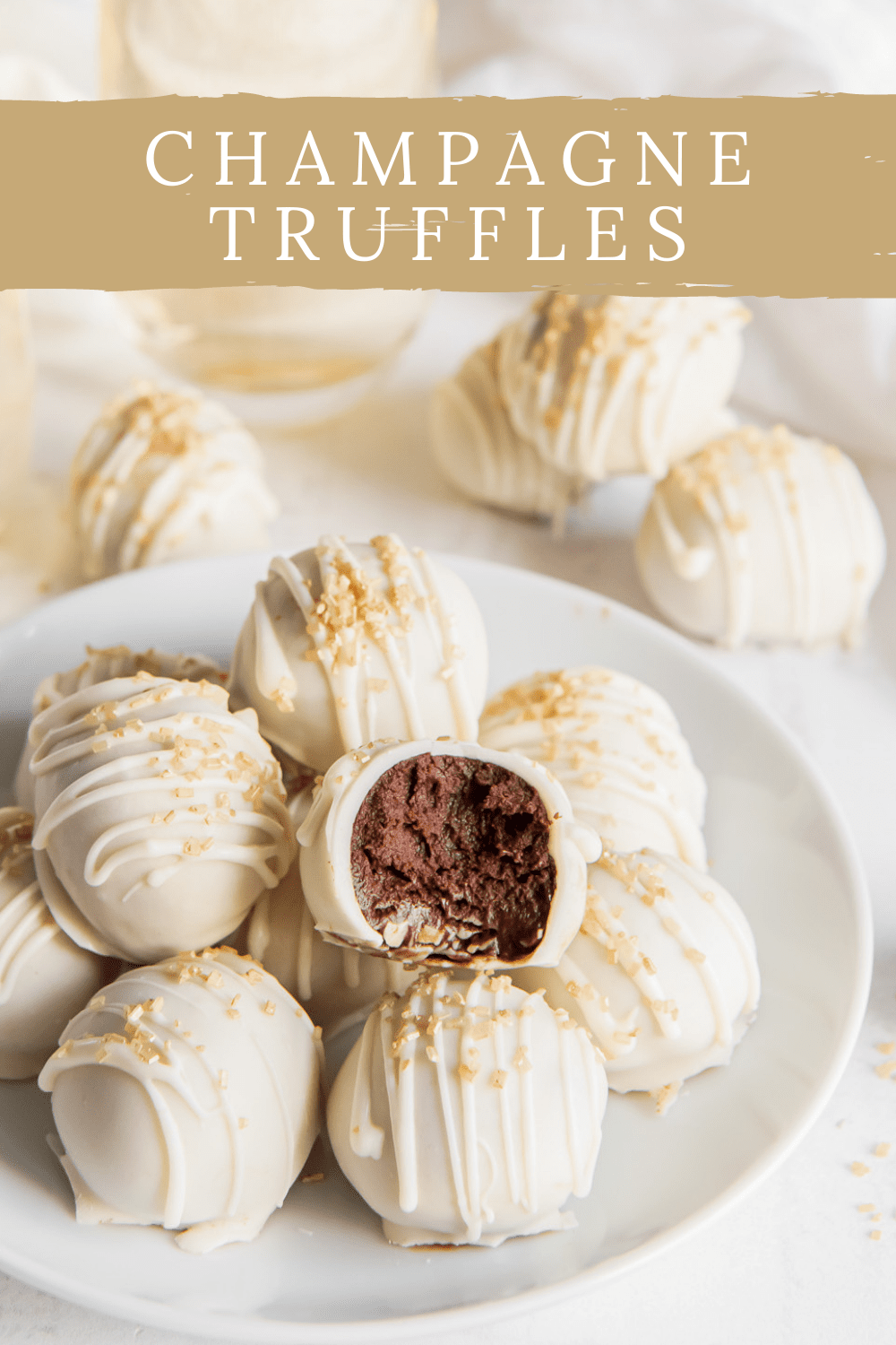 Champagne Truffles – If You Give a Blonde a Kitchen