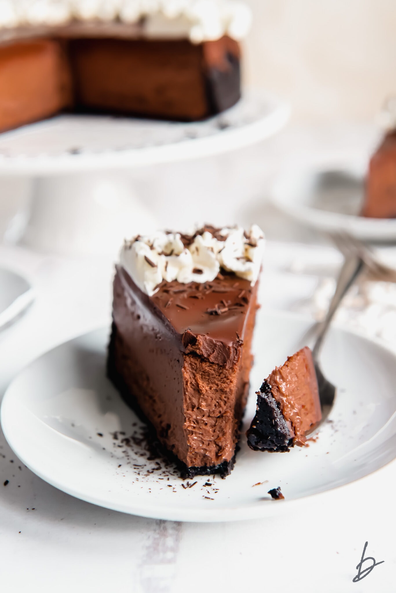 Chocolate Cheesecake with Ganache – If You Give a Blonde a Kitchen