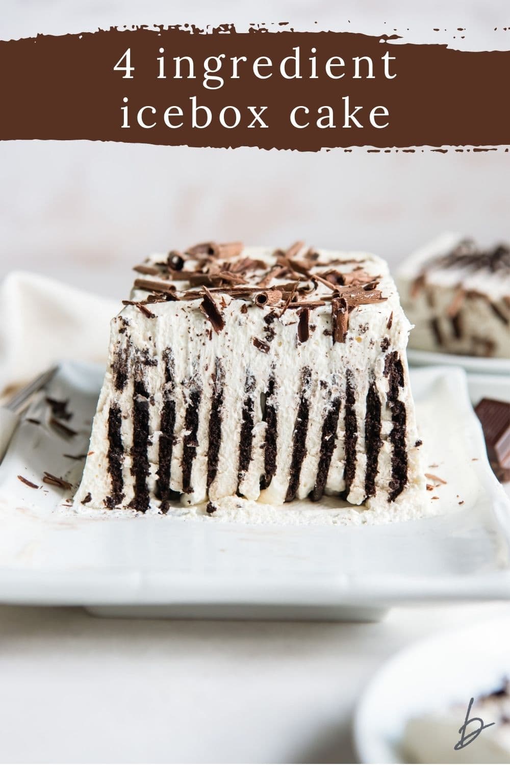 Icebox Cake - only 4 ingredients! – If You Give a Blonde a Kitchen