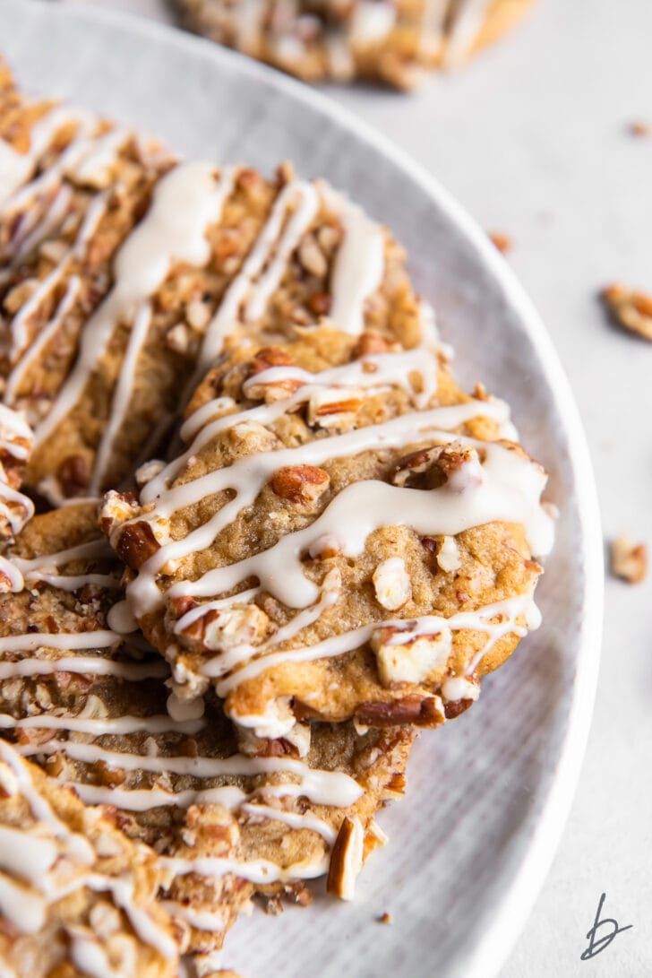 The BEST Maple Pecan Cookies