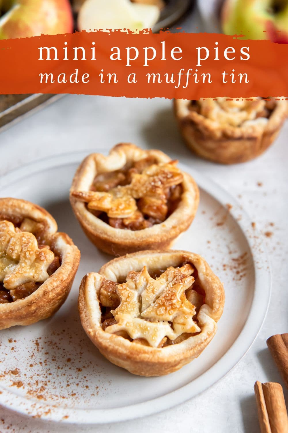 Mini Apple Pies in a Muffin Tin – If You Give a Blonde a Kitchen