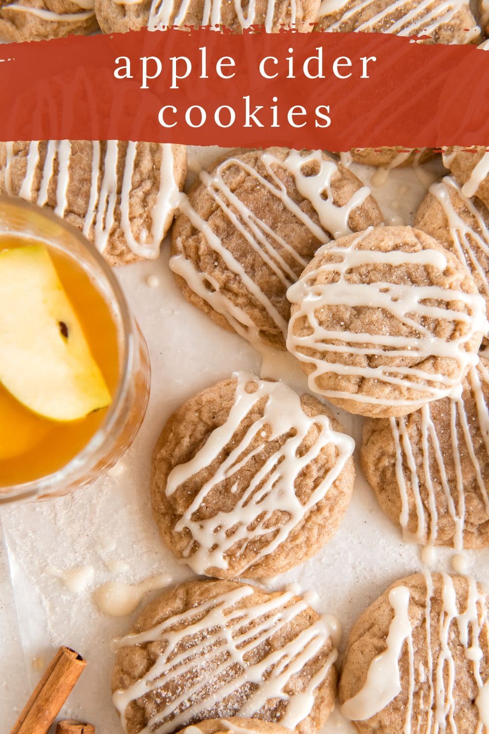 Soft and Chewy Apple Cider Cookies