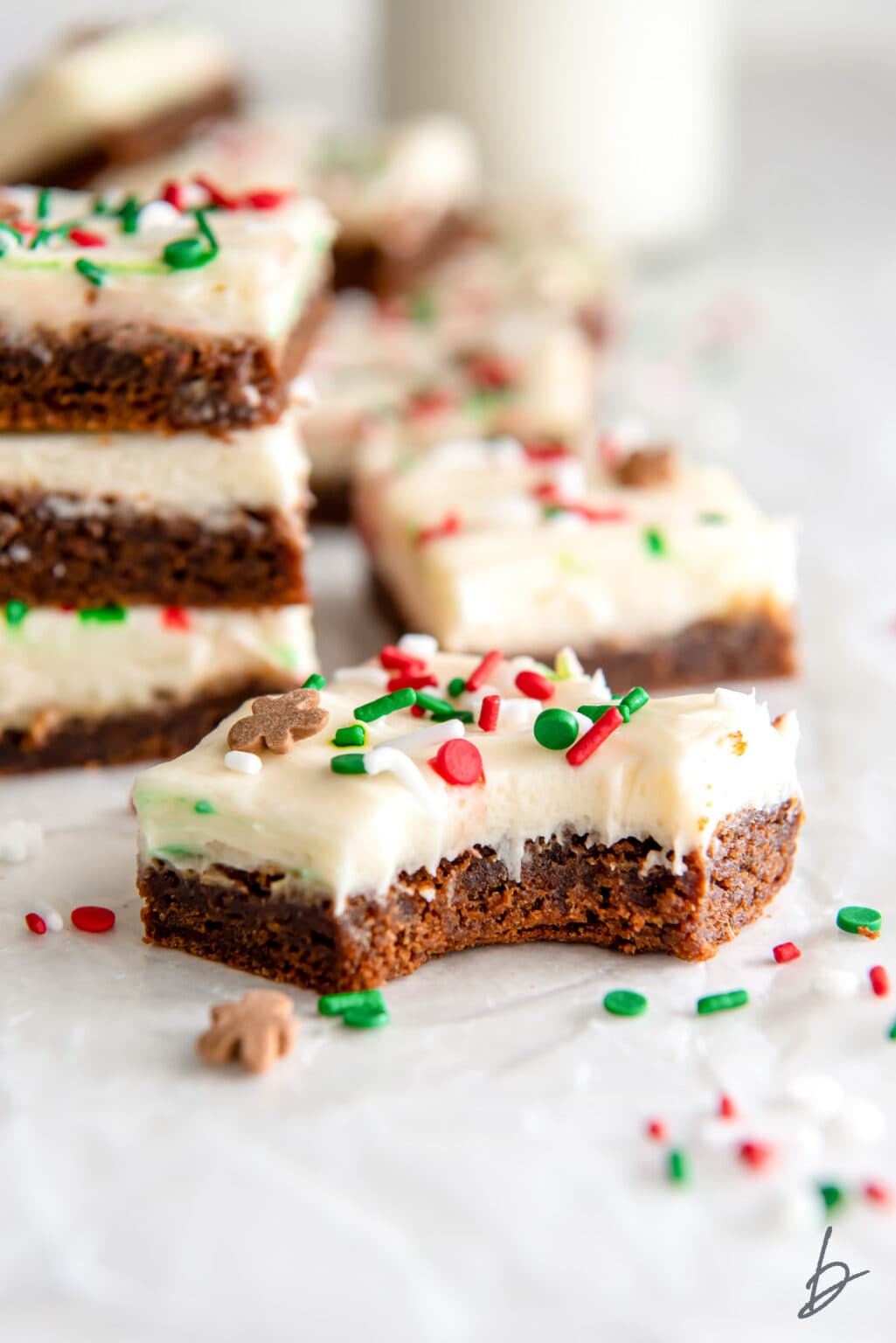 Gingerbread Cookie Bars – If You Give a Blonde a Kitchen