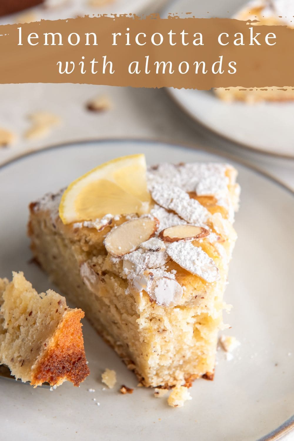 Lemon Ricotta Cake with Almonds – If You Give a Blonde a Kitchen