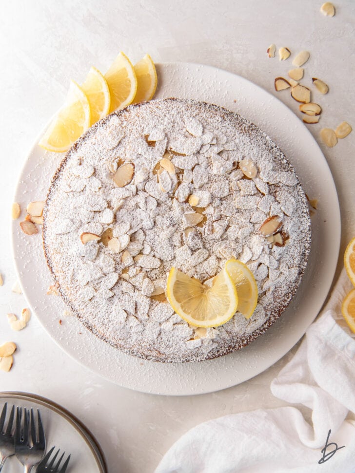 Lemon Ricotta Cake with Almonds – If You Give a Blonde a Kitchen