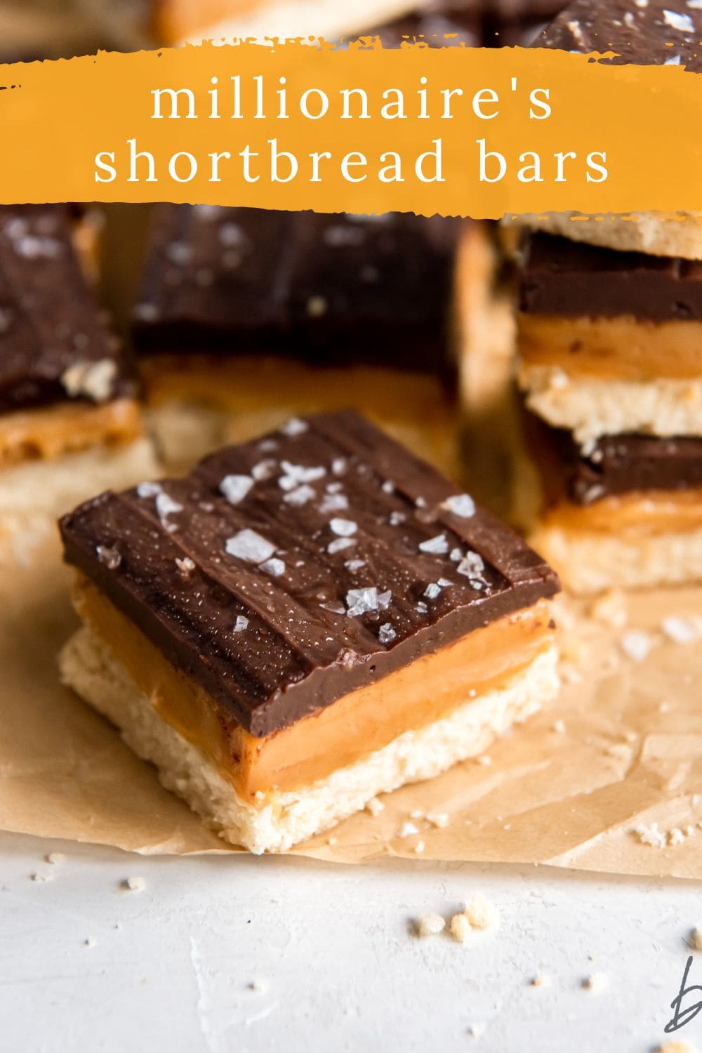 Millionaire Bars with Shortbread – If You Give a Blonde a Kitchen