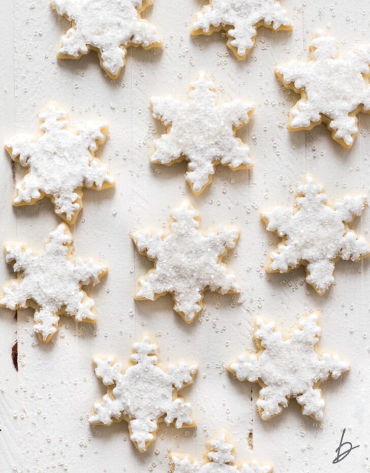 Snowflake Cookies (quick and easy!) – If You Give a Blonde a Kitchen
