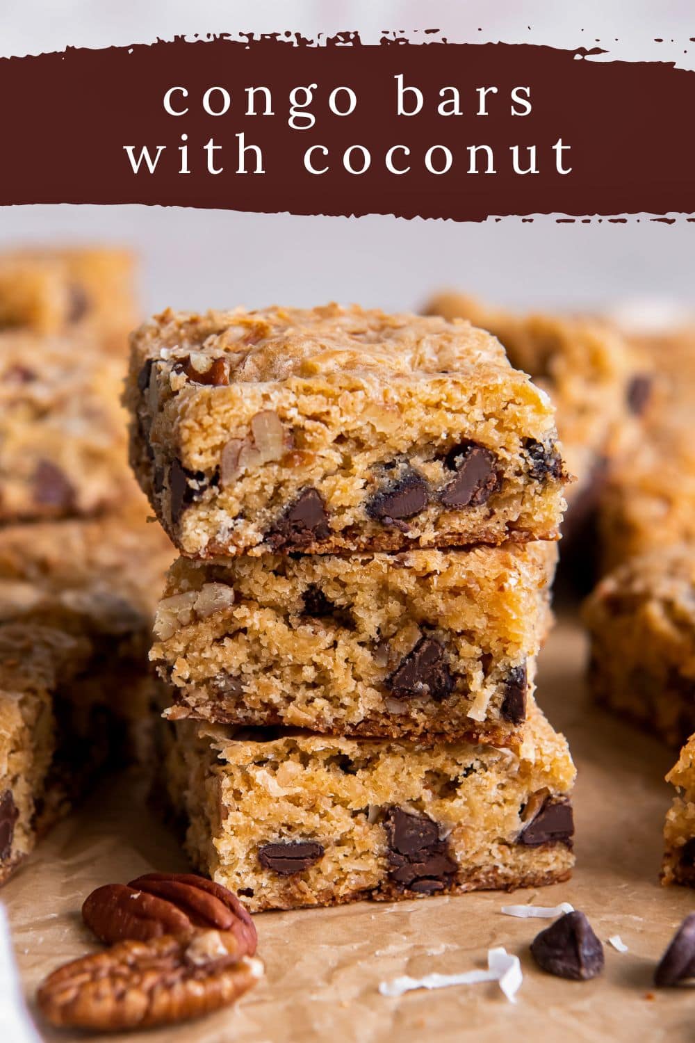 Congo Bars with Coconut – If You Give a Blonde a Kitchen
