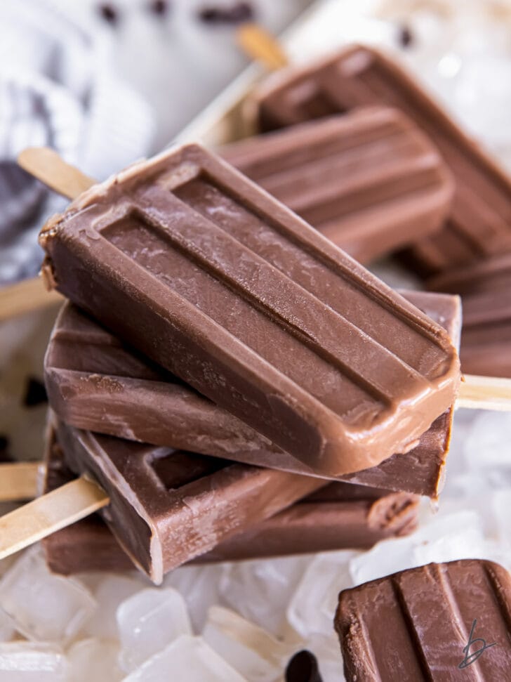 Homemade Fudgesicles – If You Give a Blonde a Kitchen