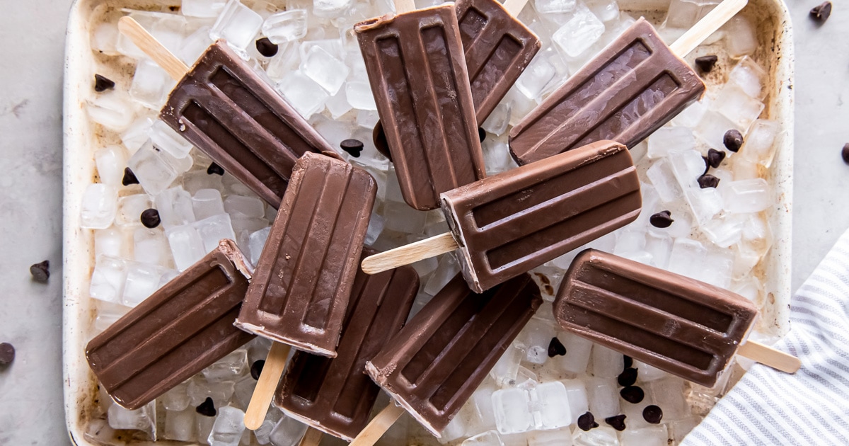 Homemade Fudgesicles – If You Give a Blonde a Kitchen