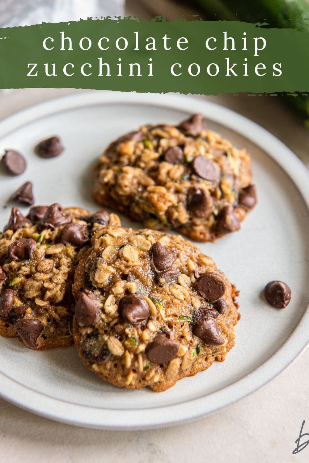Zucchini Chocolate Chip Cookies – If You Give a Blonde a Kitchen