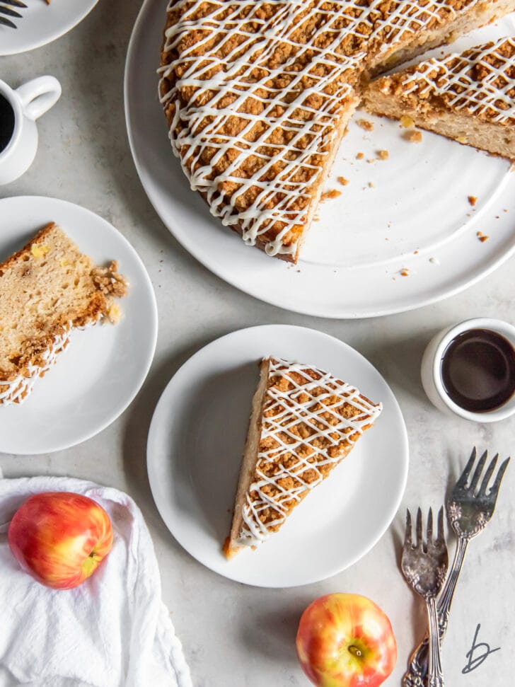 Apple Coffee Cake with Streusel Topping – If You Give a Blonde a Kitchen