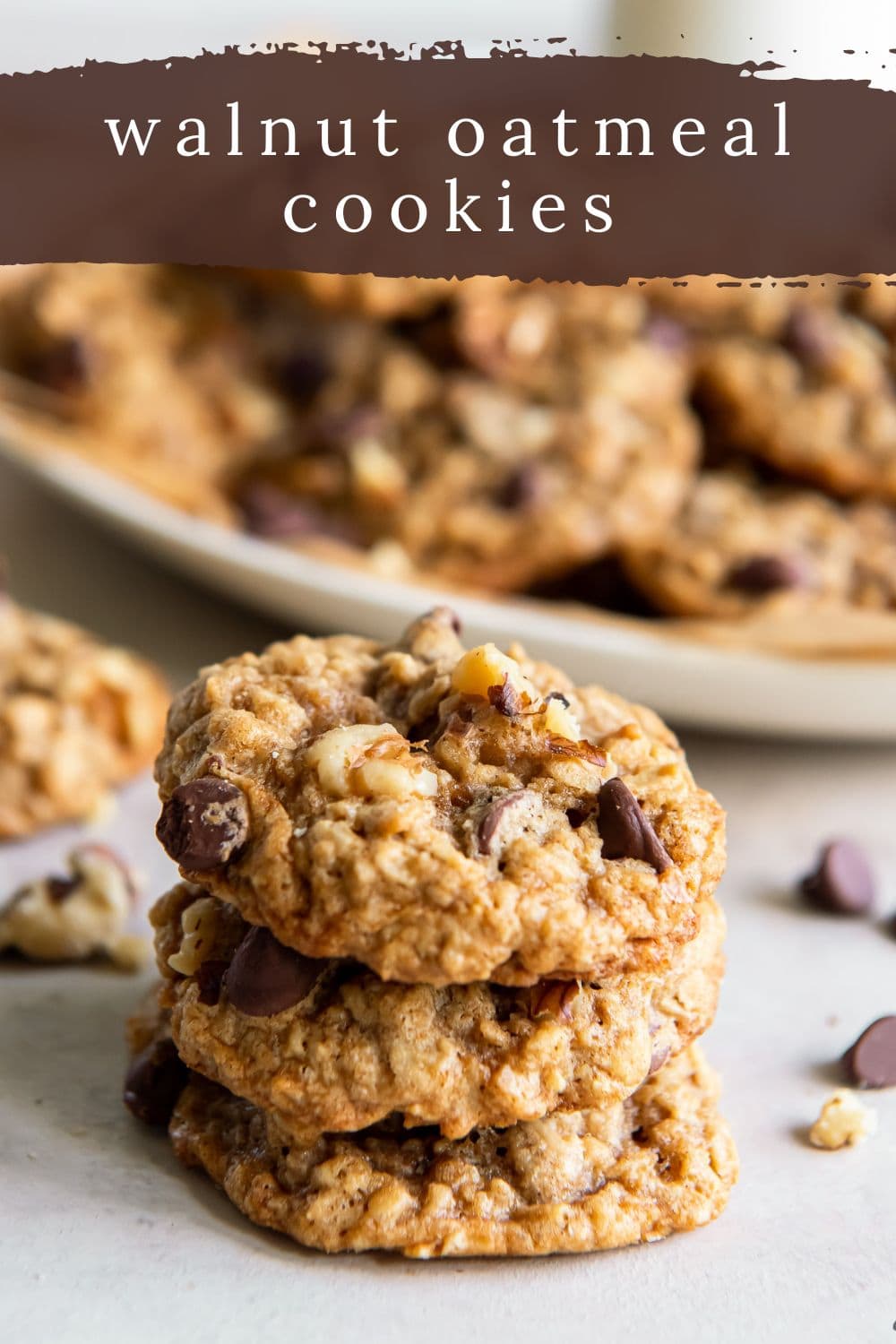 Easy Walnut Oatmeal Cookies – If You Give a Blonde a Kitchen