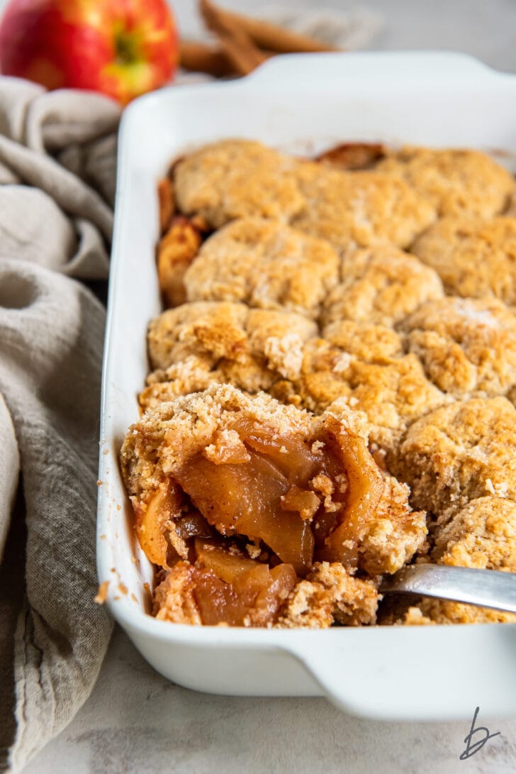 Homemade Apple Cobbler – If You Give a Blonde a Kitchen