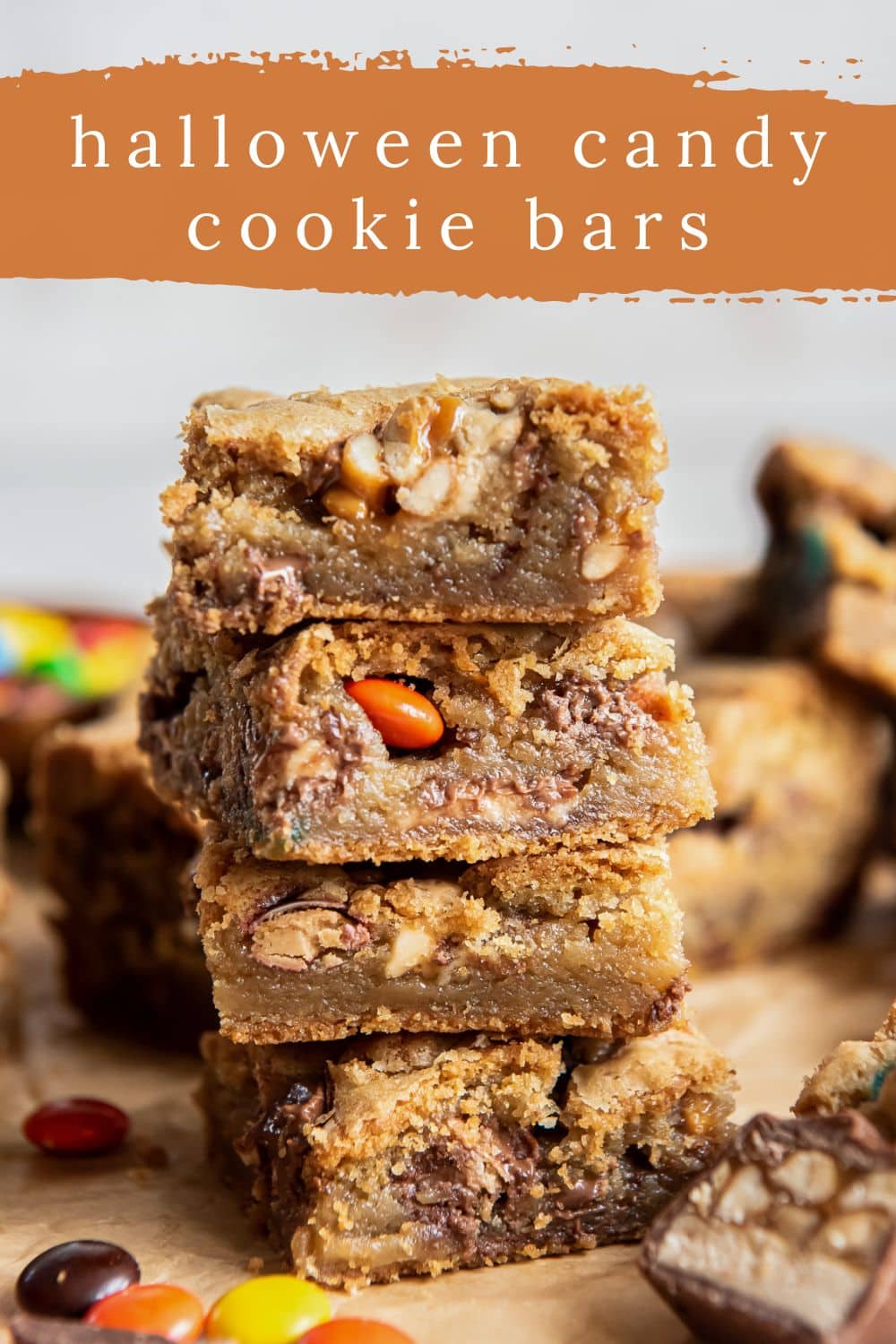 Halloween Candy Cookie Bars – If You Give a Blonde a Kitchen