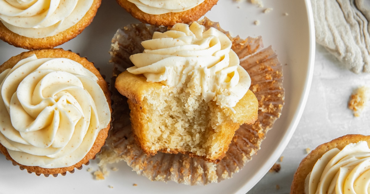 Vanilla Brown Butter Cupcakes – If You Give a Blonde a Kitchen