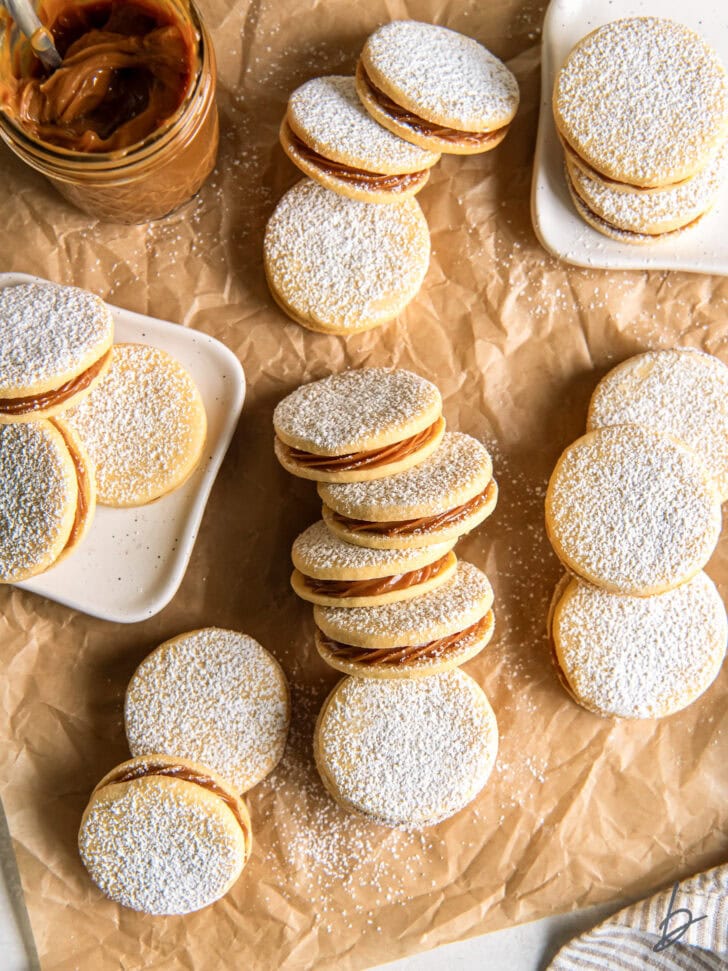 Dulce de Leche Sandwich Cookies (Alfajores) – If You Give a Blonde a ...
