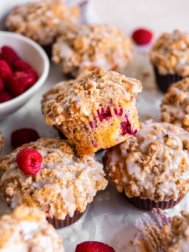 Lemon Raspberry Muffins with Streusel – If You Give a Blonde a Kitchen