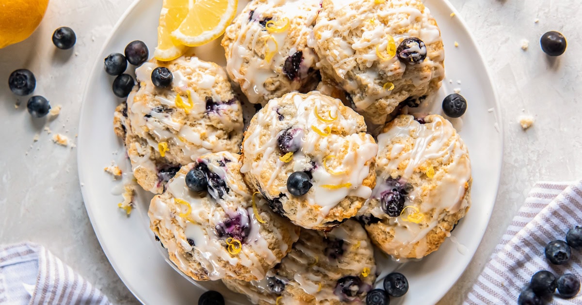 Lemon Blueberry Scones – If You Give a Blonde a Kitchen
