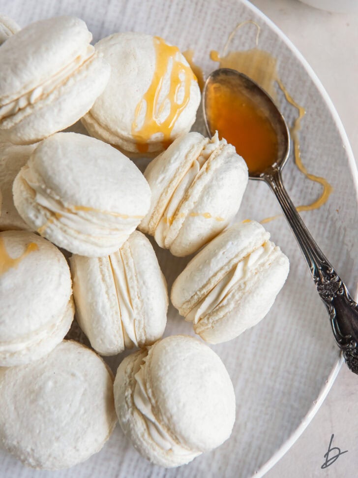 Salted Caramel Macarons – If You Give a Blonde a Kitchen
