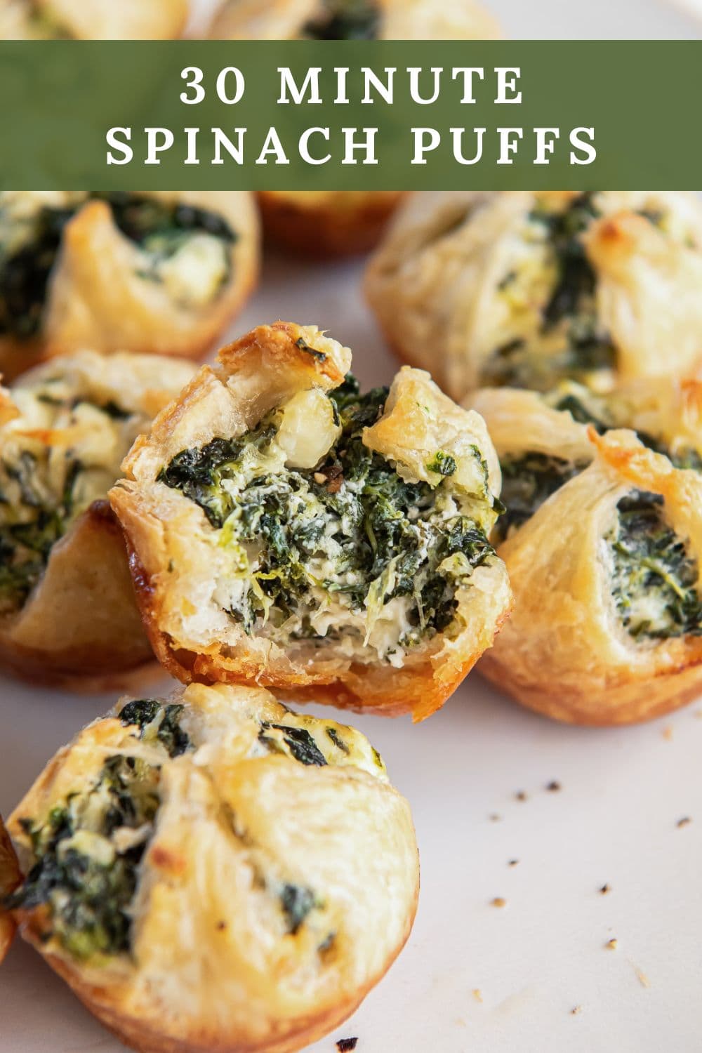 Spinach Puffs in 30 Minutes – If You Give a Blonde a Kitchen