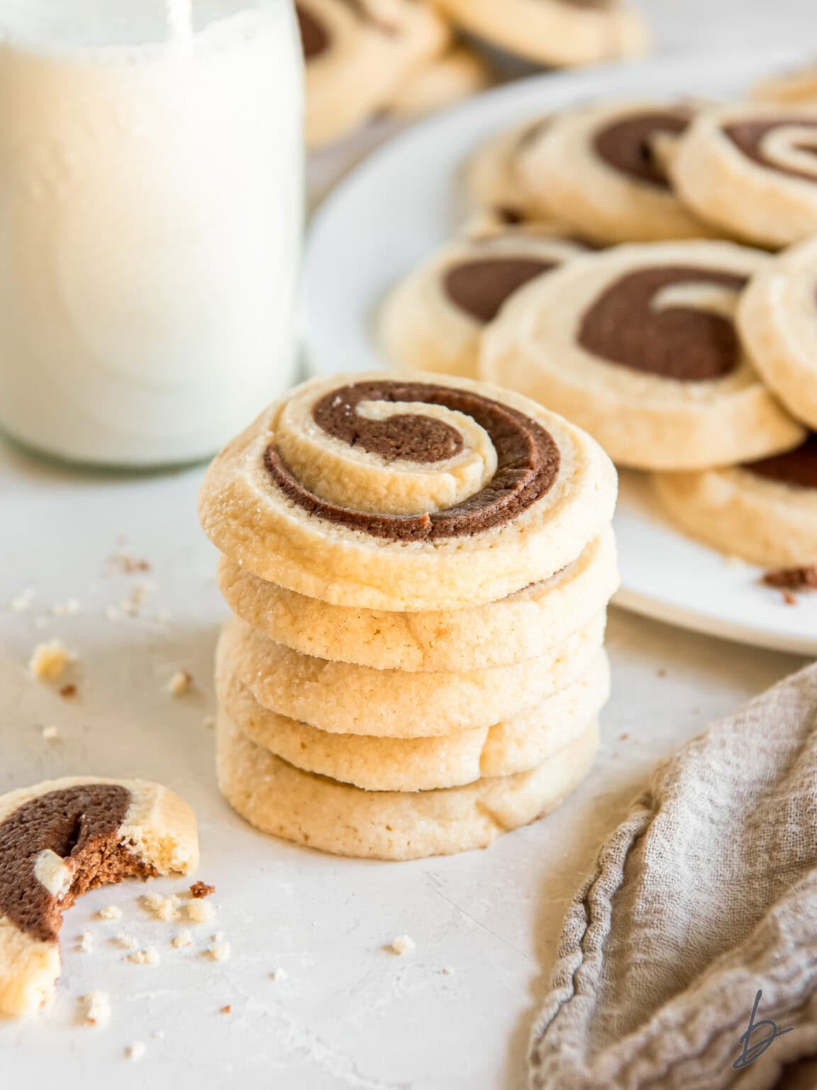 Chocolate Pinwheel Cookies – If You Give a Blonde a Kitchen