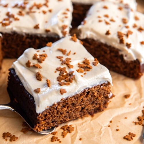 Spiced Gingerbread Sheet Cake – If You Give a Blonde a Kitchen