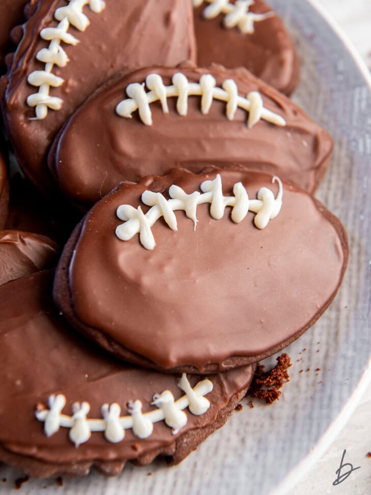 Football Cookies – If You Give a Blonde a Kitchen
