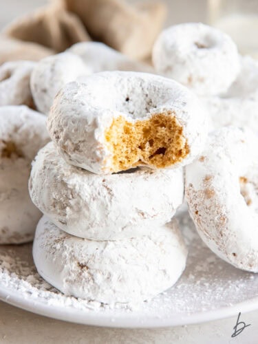Homemade Powdered Sugar Donuts – If You Give a Blonde a Kitchen