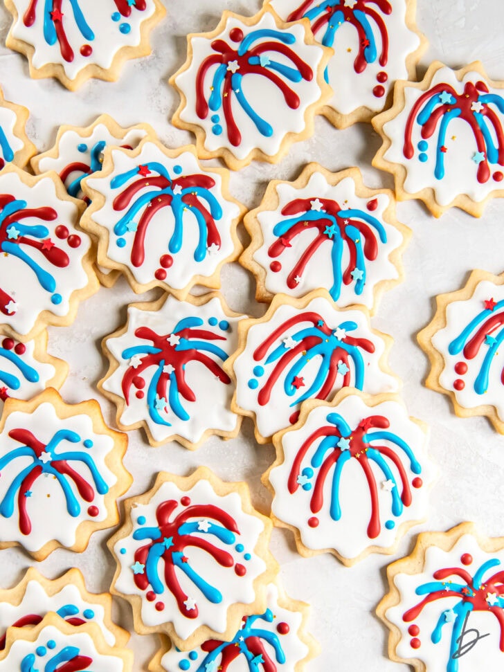 Firework Cookies – If You Give a Blonde a Kitchen