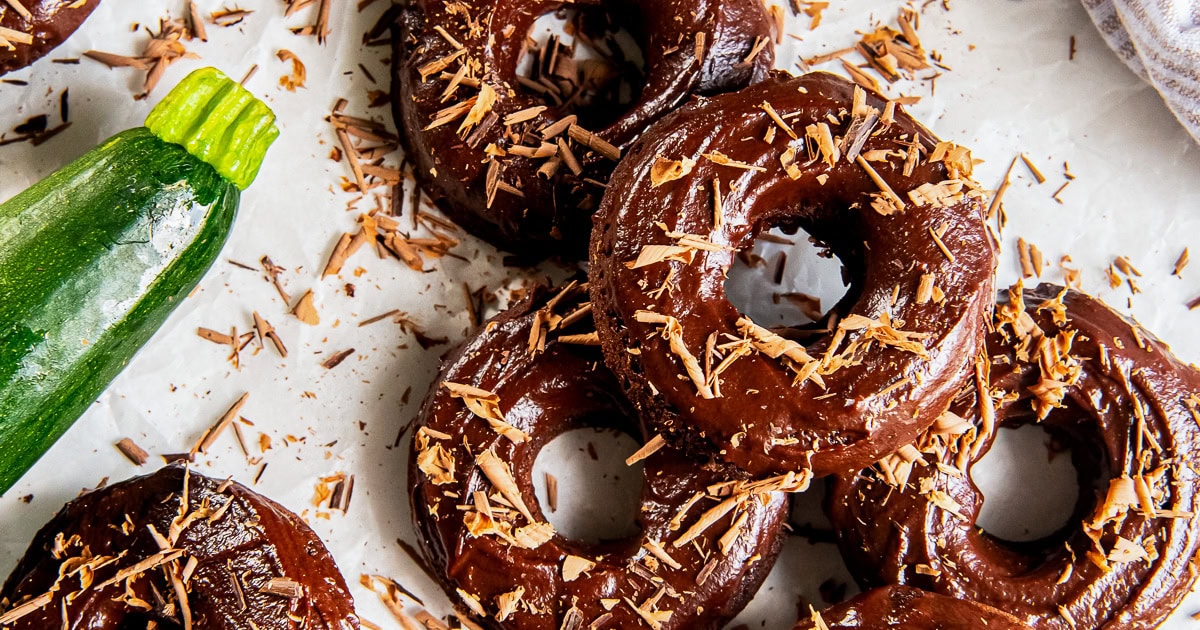 Chocolate Zucchini Donuts – If You Give a Blonde a Kitchen