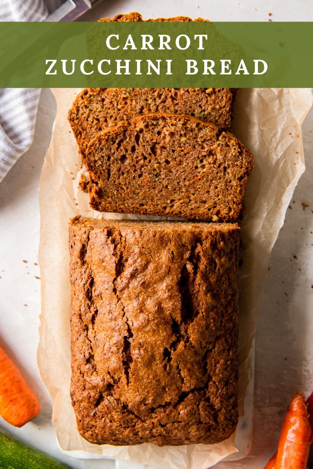 Easy Zucchini Carrot Bread – If You Give a Blonde a Kitchen