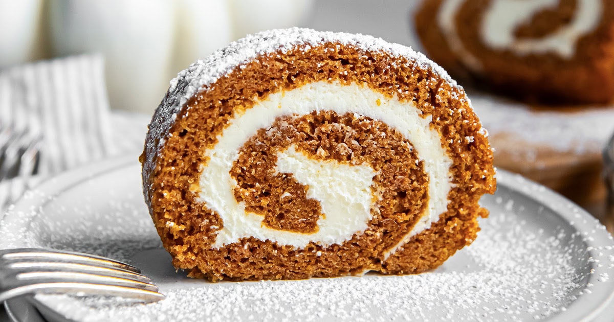 Pumpkin Roll Cake – If You Give a Blonde a Kitchen